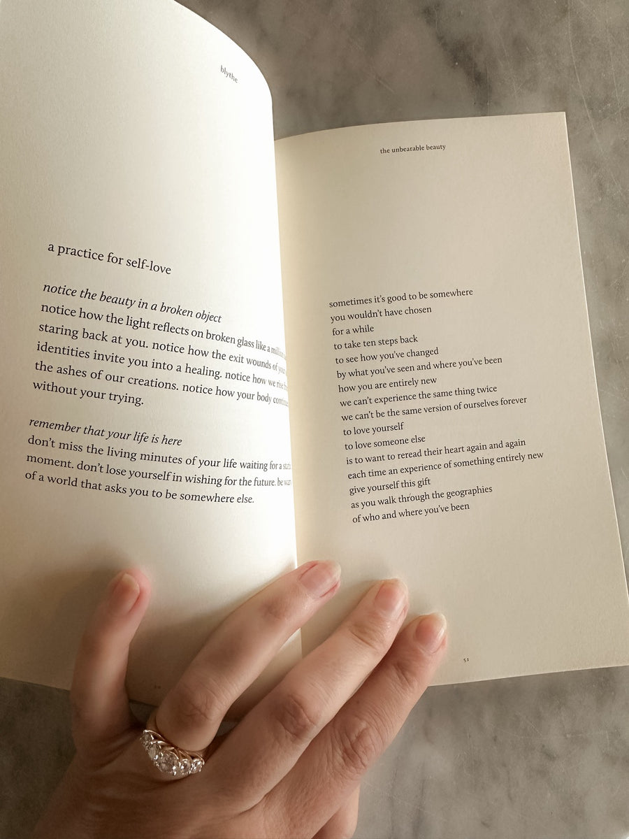 Unbearable Beauty: Poems & Practices for Being Alive – Root Adorned